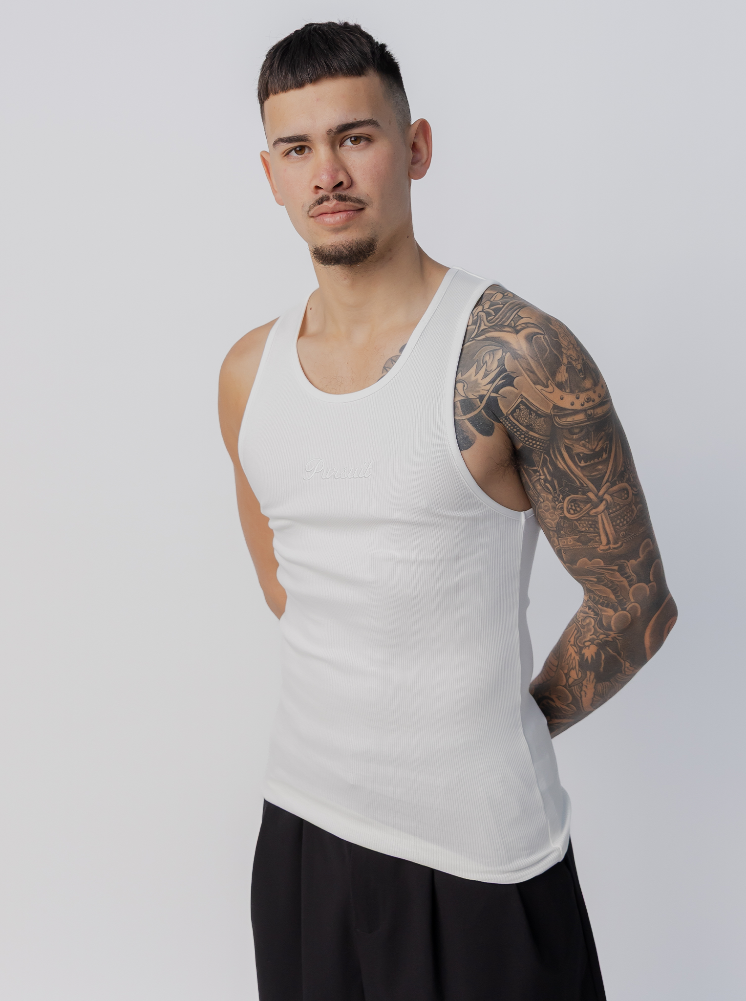 Core Tank in White – Stirling Sports