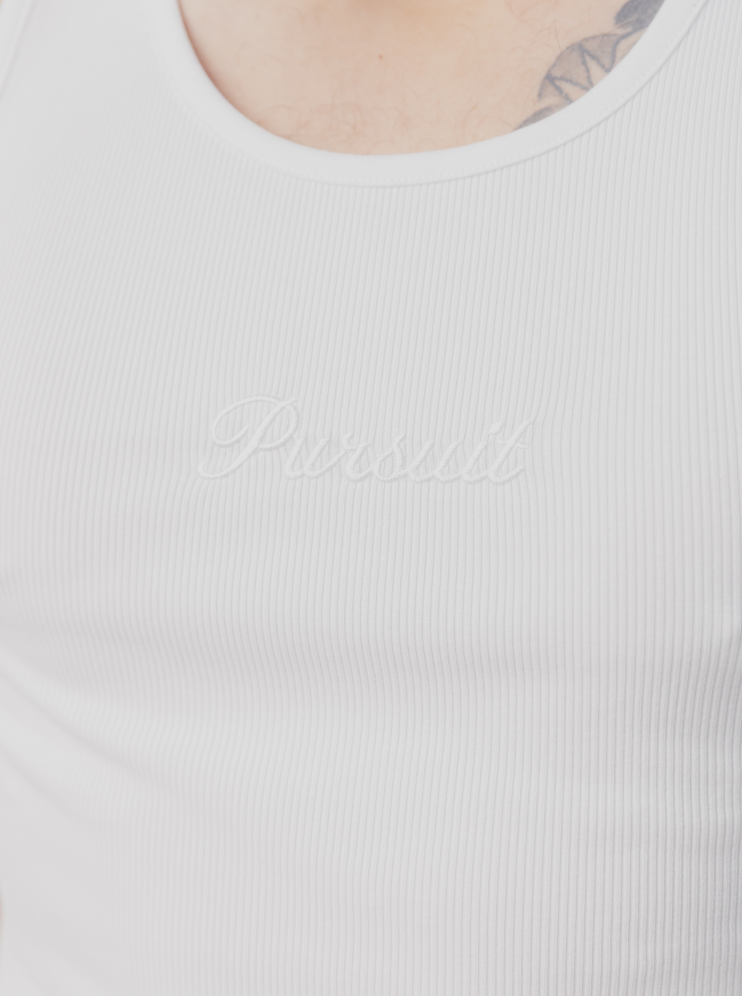 Core Tank in White – Stirling Sports